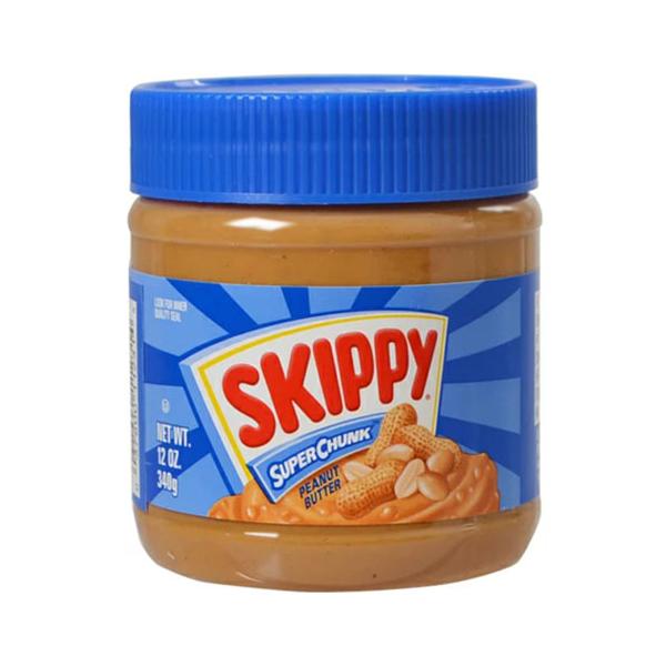 【名称】ピーナッツバター（粒入）【原材料名】ピーナッツ、砂糖、植物油（大豆油を含む）、食塩【内容量】340g【保存方法】直射日光・高温多湿を避け、常温で保存して下さい。【原産国】アメリカ合衆国