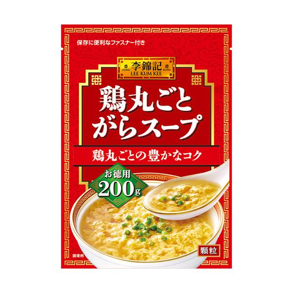 [ 商品説明 ]鶏肉、鶏がら、鶏油を使用して、鶏のおいしさを丸ごと引き出した味わいが特徴です。固まりにくい顆粒タイプなので、中華スープや野菜炒め、炒飯など幅広い料理にご使用いただけます。[ 原材料 ]食塩（国内製造）、チキンパウダー、砂糖、...