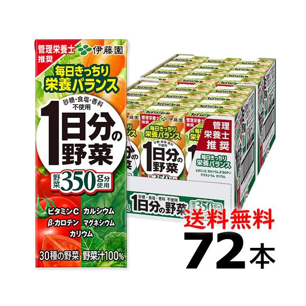 製品1本当たり、厚生労働省が推奨する1日の野菜摂取量350g分を使用した野菜汁100％飲料です。製造の過程で失われる主栄養成分（※1）を補って、野菜350g分相当の5つの栄養成分がきっちり摂れます。砂糖・食塩は使用せず、30種の野菜をぎゅっ...