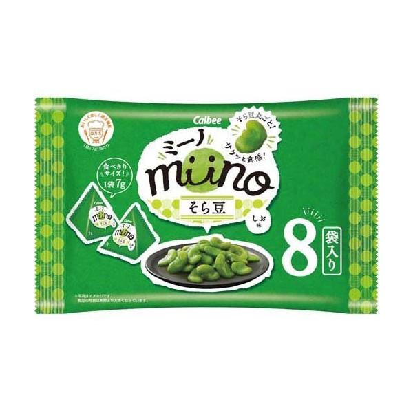 カルビー ミーノそら豆 28g - おかき、かきもち