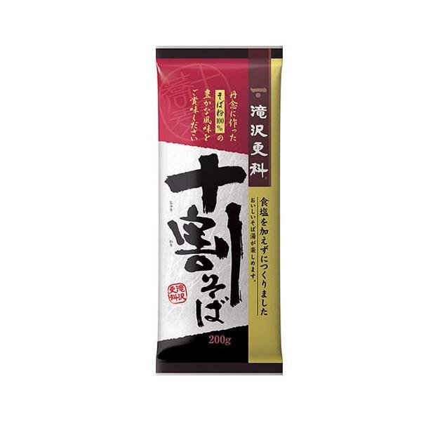 [ 商品説明 ]こだわりのそば粉を十割配合し、食塩を加えず丹念につくり上げた自信の逸品です。そば本来の豊かな風味と、なめらかな食感、のどごしのよさをお楽しみいただけます。美味しいそば湯もあわせてお楽しみください。[ 原材料 ]そば粉(国内製造)