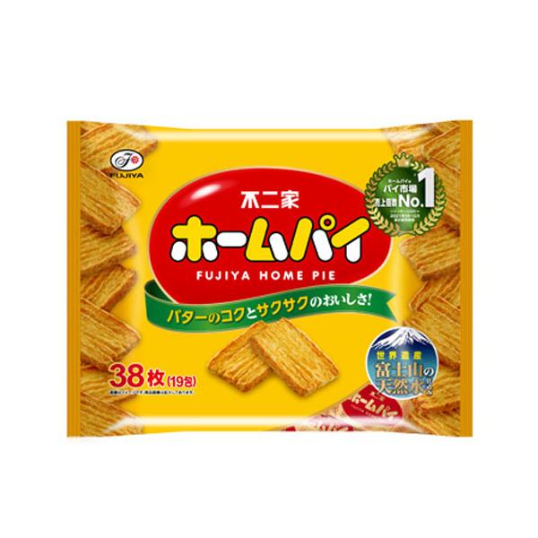こだわりの発酵種と富士山の天然水で生地を仕込んだ、ホームパイファミリーパックです。自家製の発酵種とバターを生地に練り込み、隠し味にエキストラバージンオリーブオイルを加えました。【内容量】38枚(19包)【栄養成分】2枚1包(標準10g)当た...