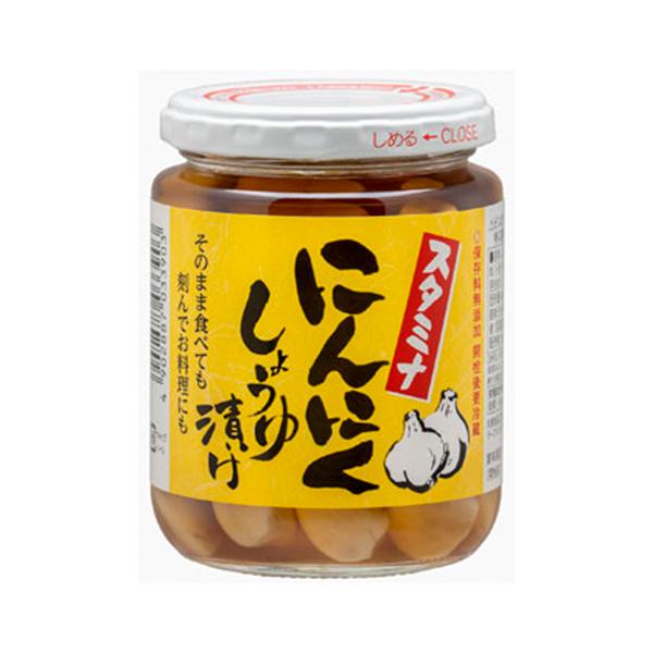 【商品説明】栄養豊富なにんにくを丸ごと醤油に漬け込みました。そのまま食べても刻んでお料理にも。240gの徳用サイズ。【アレルギー】小麦、大豆、ゼラチン
