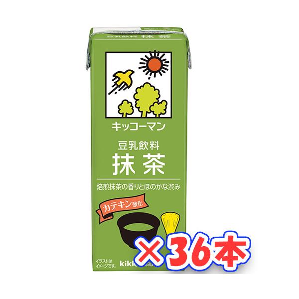 (商品説明)焙煎した香ばしい抹茶に黒蜜の香りが広がる抹茶味の豆乳です。カテキンを強化しています。大豆固形分：4％以上(原材料）大豆（カナダ又はアメリカ）（分別生産流通管理済み）、糖類（ぶどう糖果糖液糖、砂糖）、米油、抹茶、黒蜜、天日塩／チャ...
