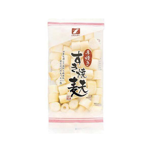 【商品説明】当社工場にて手焼きのすきやき麩です。素朴な味わいをご堪能ください。