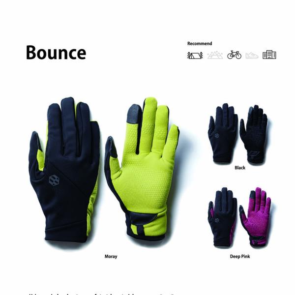 ハンズオングリップ Handson grip Bounce バウンス デュラテックス ポーラテック グローブ 手袋 スマホ対応  メンズ  日本製【商品説明】Bounce機能素材をコンビにしたハイブリッドグローブ甲側には防風性、防水性に優れ...