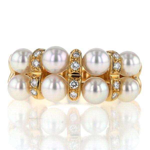 NINARICCI ニナリッチ K18YG イエローゴールド リング 真珠 4.3 NINARICCI ニナリッチ K18YG イエローゴールド リング 真珠 4.3