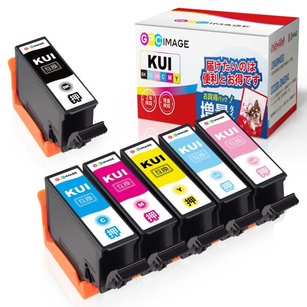 ★【製品仕様】エプソン対応 クマノミ KUI-6CL-L 互換インクカートリッジ クマノミ インク 6色セット、合計6本の増量セットです。★【対応機種】エプソンインクカートリッジ 用 クマノミ 6色セット互換インクは EP-880AW、EP...