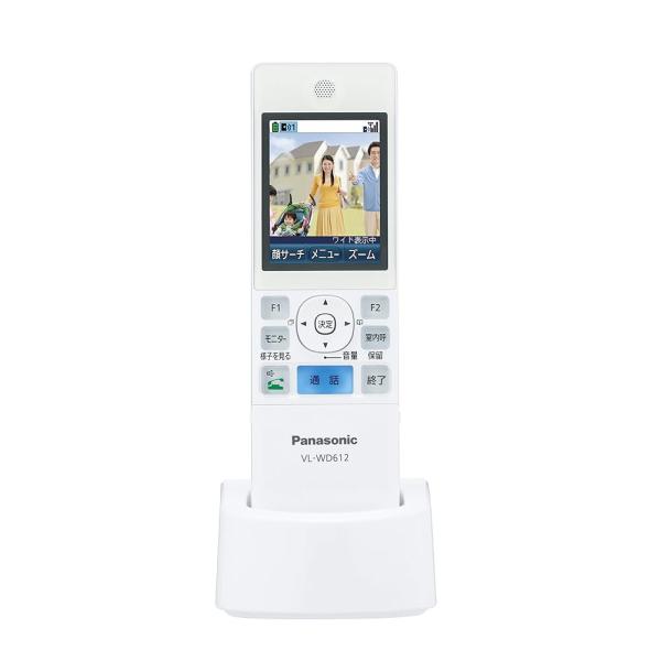 「商品情報」●メーカー:パナソニック●型番:VL-WD612●商品名:ワイヤレスモニター子機●増設用子機●ドアホン・電話両用《本体》●電源:専用ニッケル水素蓄電池(KX-FAN55) DC2.4V・650mAh●外形寸法(mm):高さ173...
