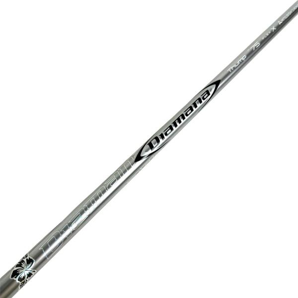 【中古シャフト】Diamana Thump FW 75〈X〉ディアマナ　サンプ　フェアウェイウッド用シャフトのみこちらの商品は、現品限りの販売となっております。試打用に使用していたものです。試打用の刻印が印字されております。（写真４枚目ご確...