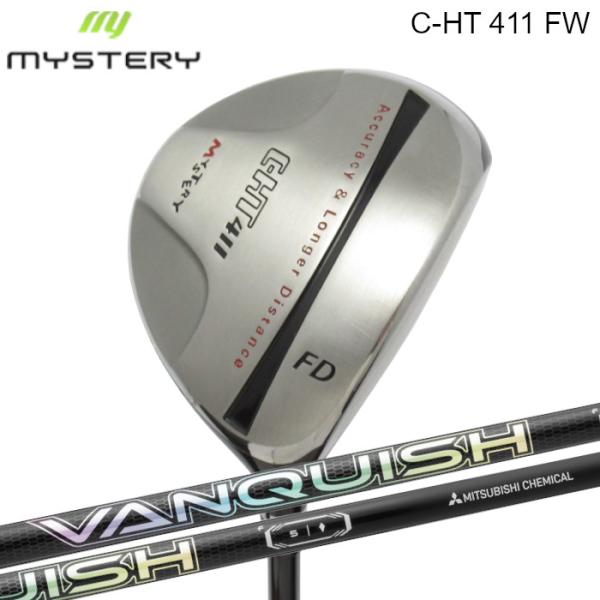 ヘッド：MYSTERY C-HT411 FAIRWAYWOODシャフト：三菱ケミカル VANQUISHグリップ：elitegrips X360 RUBBERミステリー C-HT 411 フェアウェイウッド ｜ 三菱ケミカル ヴァンキッシュ ...