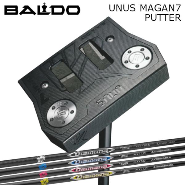メーカー/商品ヘッド：BALDO UNUS MAGAN7 PUTTERシャフト：三菱ケミカル DIAMANA PUTTER長さは、シャフトカットの長さです。モニターの発色の具合によって色合いが異なる場合がございます。長さやシャフト向きなど選...
