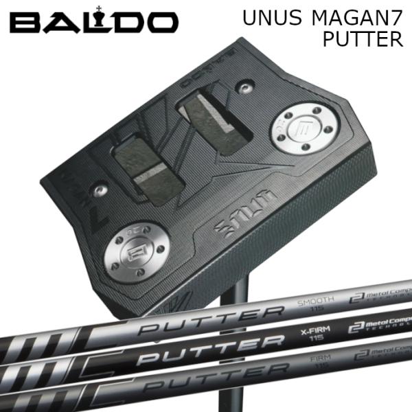 メーカー/商品ヘッド：BALDO UNUS MAGAN7 PUTTERシャフト：Fujikura MC PUTTER長さは、シャフトカットの長さです。モニターの発色の具合によって色合いが異なる場合がございます。長さやシャフト向きなど選択肢以...