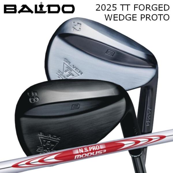 ヘッド　：BALDO TT FORGED WEDGE PROTOシャフト：NIPPONSHAFT N.S.PRO MODUS3 WEDGEグリップ：elitegrips X360 RUBBERバルド ウェッジ 2025 TTフォージド プロ...
