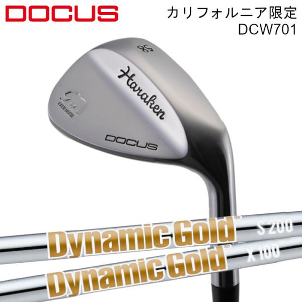ヘッド　：DOCUS DCW701 WEDGE カリフォルニア 限定モデルシャフト：TrueTemper DynamicGold HT S200/X100グリップ：elitegrips X360 RUBBERドゥーカス ウェッジ DCW70...
