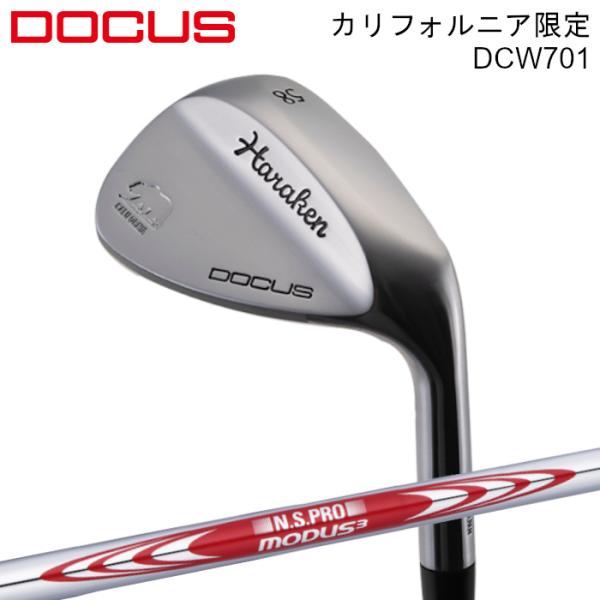 ヘッド　：DOCUS DCW701 WEDGE カリフォルニア 限定モデルシャフト：N.S.PRO MODUS3 WEDGE 105,115,125グリップ：elitegrips X360 RUBBERドゥーカス ウェッジ DCW701 カ...