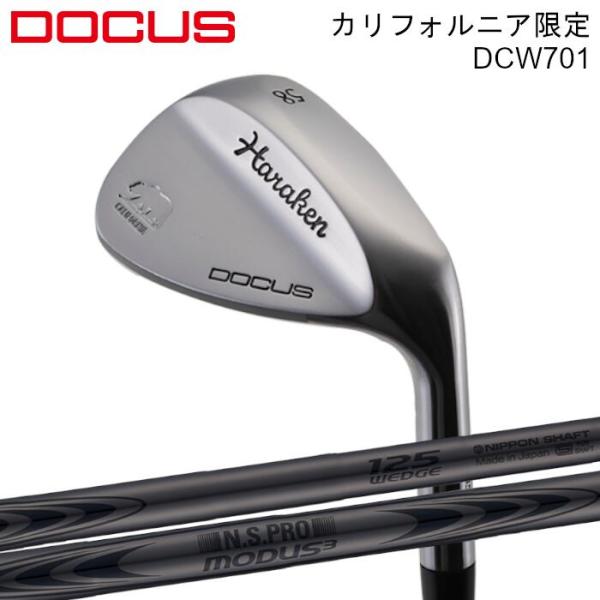 ヘッド：DOCUS DCW701 WEDGE カリフォルニア 限定モデルシャフト：N.S.PRO MODUS3 WEDGE LUXURY BLACKグリップ：elitegrips X360 RUBBERドゥーカス ウェッジ DCW701 カ...