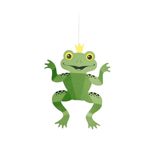 ★ 王冠をつけたかわいらしいカエルのモビール、Happy frogs(うれしいカエルたち)と同じシリーズ、カエルの王様は1匹、大きなサイズ。くりくりした瞳がなんとも憎めない顔立ちがたまりません。ぜひ「Happy frogs」と一緒に飾りまし...