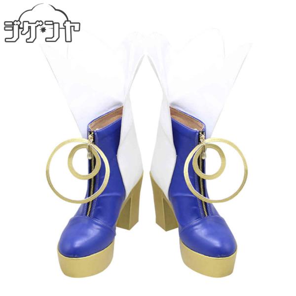 ★商品名：バーチャルYouTuber　VTuber　Ouro Kronii　オーロ・クロニー　コスプレ靴　コスプレブーツ　★素材：合皮｜その他★発送までの日数 ：7〜12営業日（土日祝を除く）商品取り扱いのご注意：商品の色はお客様がご覧にな...