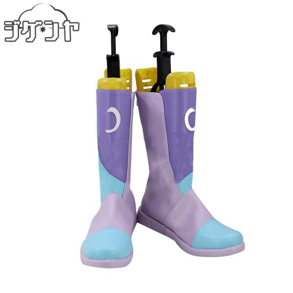 ★商品名：シーラとプリンセス戦士　She-Ra: Princess of Power　Glimmer　コスプレ靴　コスプレブーツ★素材：合皮｜その他★発送までの日数 ：7〜12営業日（土日祝を除く）商品取り扱いのご注意：商品の色はお客様がご...