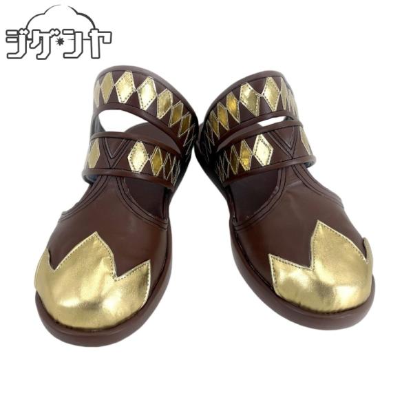 ★商品名：ツイステッドワンダーランド　レオナ・キングスカラー　Leona Kingscholar　百獣の装束　コスプレ靴　コスプレブーツ　★素材：合皮｜その他★発送までの日数 ：7〜12営業日（土日祝を除く）商品取り扱いのご注意：商品の色は...