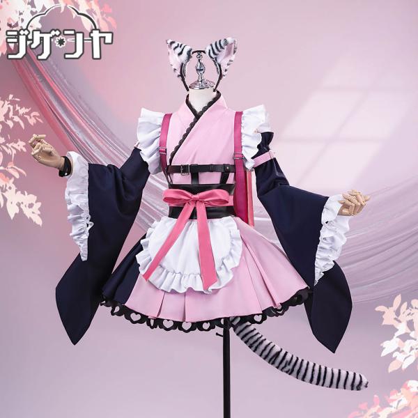 サイズについて詳しくは、商品画像の最後まで確認してください。★商品名：超かぐや姫！　駒沢乃依　コスプレ衣装★セット内容：カチューシャ＋角＋手飾り＋アームバンド＋トップス＋袖＋スカート＋ベルト＋コルセットベルト＋腰リボン＋脚飾り＋レースソック...
