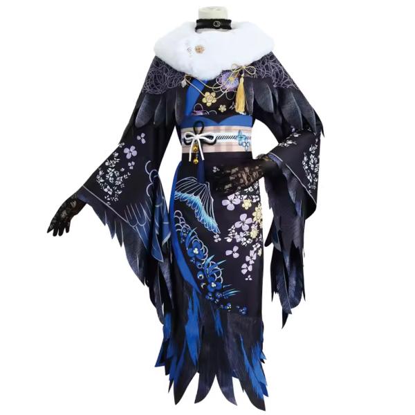 サイズについて詳しくは、商品画像の最後まで確認してください。★商品名：バーチャルYouTuber　VTuber　ネリッサ・レイヴンクロフト　Nerissa Ravencroft　正月衣装　コスプレ衣装★セット内容：画像の通り★使用素材：ポリ...