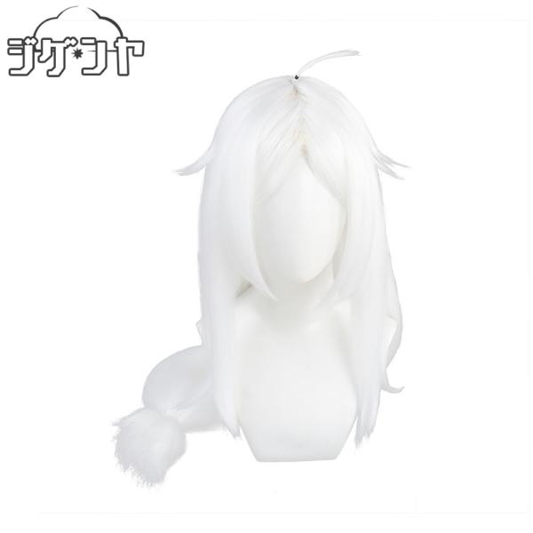 ★商品名：ヘルテイカー　Helltaker　ケルベロス　Cerberus　ウィッグ　かつら★セット内容：コスプレウィッグ+ウィッグ専用ネット★耐熱：耐熱★使用素材：高級繊維★色：写真とおり★状態：新品未使用品　写真はスタイリング済みのもので...