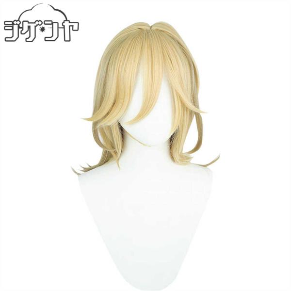 ★商品名：原神　げんしん　カーヴェ　Kaveh　ウィッグ　かつら★セット内容：コスプレウィッグ+ウィッグ専用ネット★耐熱：耐熱★使用素材：高級繊維★色：写真とおり★状態：新品未使用品　写真はスタイリング済みのものです。商品はお好みに合わせて...