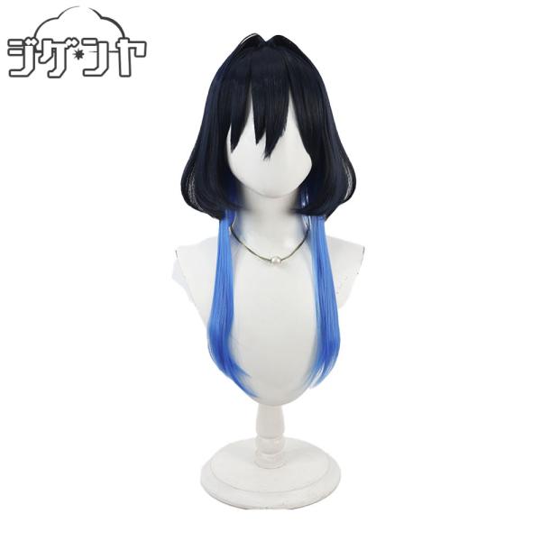 ★商品名：バーチャルYouTuber　VTuber　Ouro Kronii　オーロ・クロニー　軍服衣装　ウィッグ　かつら★セット内容：コスプレウィッグ+ウィッグ専用ネット★耐熱：耐熱★使用素材：高級繊維★色：写真とおり★状態：新品未使用品　...