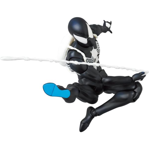 最高のフォルムと抜群の可動領域を両立！最強のアクションフィギュア！SPIDER-MAN BLACK COSTUMEのCOMIC Ver.が登場！頭部3種付属！ウェブパーツ、蜘蛛糸リュックパーツ付属！各種手首パーツ付属により様々なアクションを...