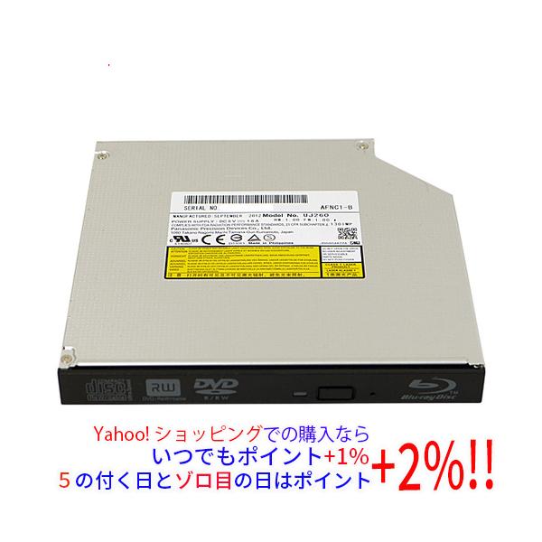 【商品名：】【バルク新品】 Panasonic製 内蔵Blu-rayドライブ UJ260　／　【商品状態：】本商品は、バルク品の新品、未使用です。／付属品はありません。ドライブ本体のみです。　／　【検索用キーワード：】≪パナソニック ブルー...