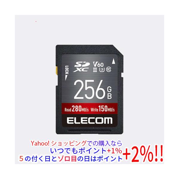 【商品名：】ELECOM SDXCメモリーカード MF-FS256GU23V6R 256GB　／　【商品状態：】新品　／　【検索用キーワード：】≪メディア SDメモリーカード エレコム≫ MF-FS256GU23V6R [256GB]　／　...