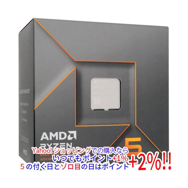 【商品名：】AMD Ryzen 5 8500G 100-100000931 3.5GHz Socket AM5　／　【商品状態：】新品です。　／　【検索用キーワード：】≪エーエムディー CPU 即納≫ Ryzen 5 8500G BOX　／...