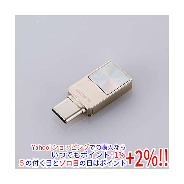 【商品名：】ELECOM スマホ向け USB 5Gbps Type-Cメモリ MF-SPU3064GSV 64GB シルバー　／　【商品状態：】新品　／　【検索用キーワード：】≪エレコム USBメモリー≫ MF-SPU3064GSV [64...