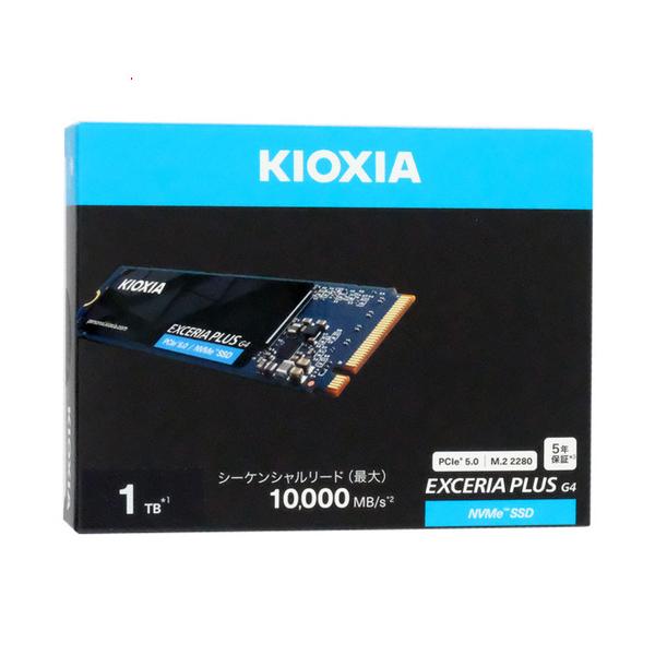 【商品名：】キオクシア EXCERIA PLUS G4 SSD-CK1.0N5PLG4J 1TB　／　【商品状態：】新品です。　／　【検索用キーワード：】≪即納≫ EXCERIA PLUS G4 SSD-CK1.0N5PLG4J [ブラック...