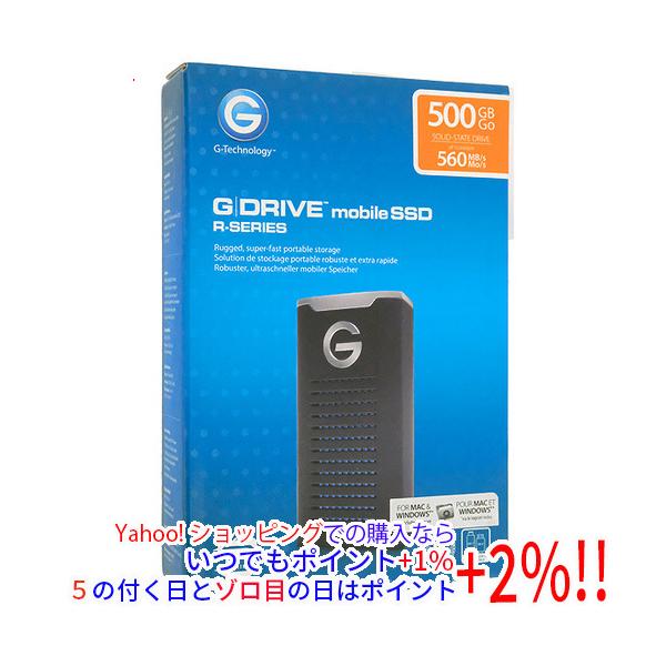 【商品名：】HGST G-DRIVE mobile SSD R-Series 500GB 0G06052　／　【商品状態：】新品　／　【検索用キーワード：】≪即納≫ G-DRIVE mobile SSD R-Series 500GB 0G0...