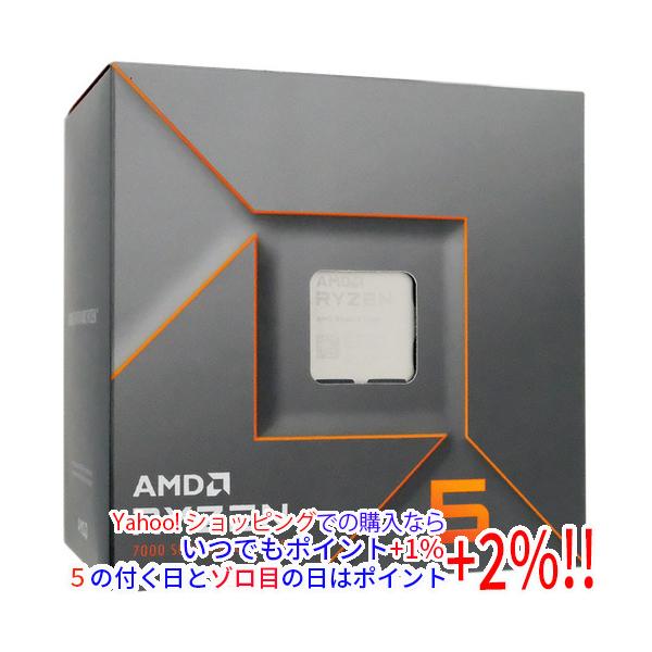 【商品名：】AMD Ryzen 5 7500F 100-000000597 3.7GHz Socket AM5　／　【商品状態：】新品の商品です。　／　【検索用キーワード：】≪エーエムディー CPU≫ Ryzen 5 7500F　／　【型番...