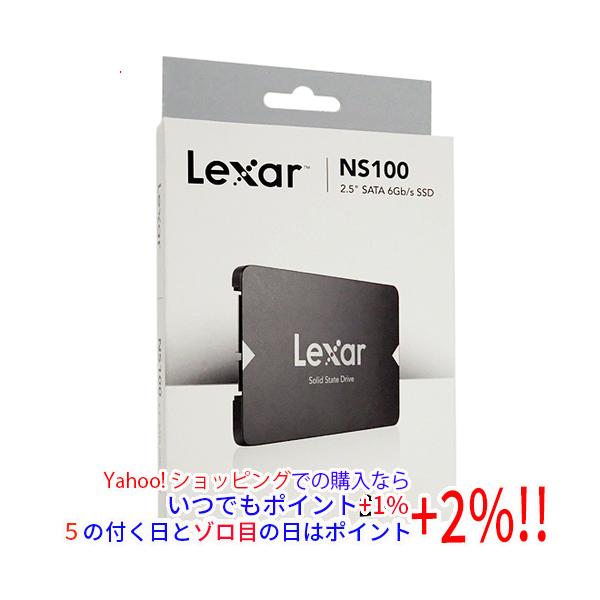 【商品名：】LEXAR MEDIA 外付けSSD NS100 LNS100-2TRB 2TB　／　【商品状態：】新品の商品です。　／　【検索用キーワード：】≪レキサーメディア Lexar≫ LNS100-2TRB　／　【型番：】LNS100...