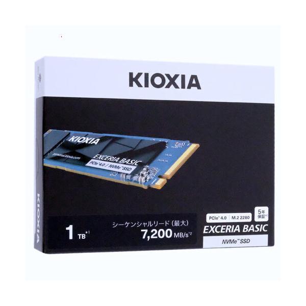 【商品名：】【新品訳あり(箱きず・やぶれ)】 キオクシア EXCERIA BASIC SSD-CK1.0N4B/J 1TB ブラック　／　【商品状態：】新品の商品です。／外箱に破れや潰れ、汚れなどのダメージがあります。／（訳あり理由）／※外...