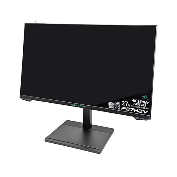 【商品名：】【新品(開封のみ)】 Titan Army 27型 ゲーミング液晶ディスプレイ P27H2V ブラック　／　【商品状態：】新品未使用品です。開封のみ行われております。　／　【検索用キーワード：】≪即納≫ P27H2V [27イン...