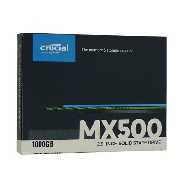 【商品名：】【新品訳あり(箱きず・やぶれ)】 crucial 2.5インチ 内蔵型 SSD MX500 CT1000MX500SSD1 1TB　／　【商品状態：】新品の商品です。／外箱に破れや潰れ、汚れなどのダメージがあります。／（訳あり理...