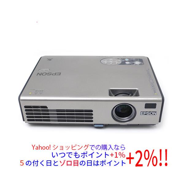 【商品名：】EPSON Offirio プロジェクタ EMP-750　／　【商品状態：】動作確認済みの中古品です。／ ※中古品ですので、傷、汚れ等ある場合がございます。ご理解の上、ご検討お願いします。　／　【検索用キーワード：】≪エプソン≫...