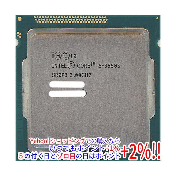 【商品名：】Core i5 3550S 3.0GHz 6M LGA1155 65W SR0P3　／　【商品状態：】動作確認済みの中古品です。／ ／ ※中古品ですので、傷、汚れ等ある場合がございます。／ ご理解の上、ご検討お願いします。　／　...
