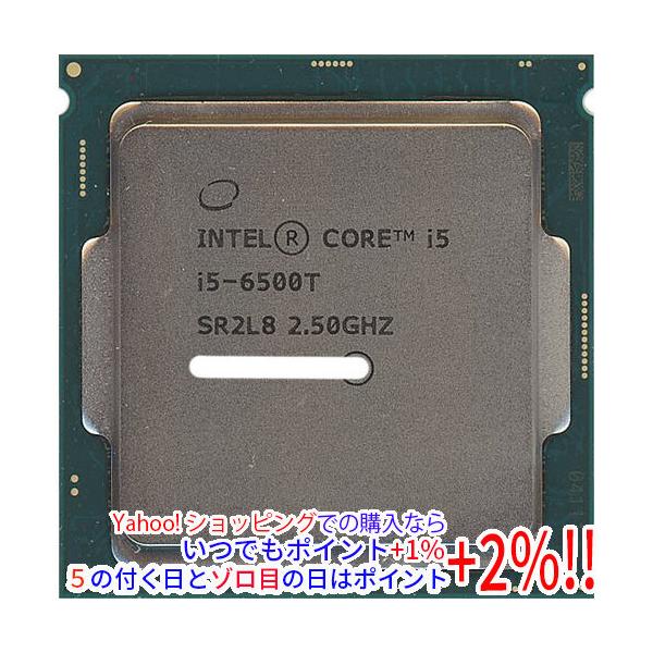 【商品名：】Core i5 6500T 2.5GHz 6M LGA1151 35W SR2L8　／　【商品状態：】動作確認済の中古品です。／ ／ ※中古品ですので、傷、汚れ等ある場合がございます。ご理解の上、ご検討お願いします。　／　【検索...