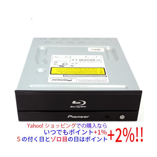 【商品名：】PIONEER製 内蔵型ブルーレイドライブ BDR-S09JBK　／　【商品状態：】動作確認済みの中古品です。／※中古品のため、使用感や傷、汚れ等がある場合がございます。　／　【検索用キーワード：】≪DVD Blu-ray Di...
