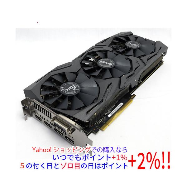 【商品名：】ASUS製グラボ ROG STRIX-GTX1080-A8G-GAMING PCIExp 8GB　／　【商品状態：】動作確認済みの中古品です。／ ／ ※中古品ですので、傷、汚れ等ある場合がございます。／ ご理解の上、ご検討お願い...