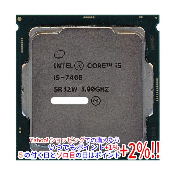 【商品名：】Core i5 7400 3.0GHz 6M LGA1151 65W SR32W　／　【商品状態：】動作確認済みの中古品です。／ ／ ※中古品ですので、傷、汚れ等ある場合がございます。／ ご理解の上、ご検討お願いします。　／　【...