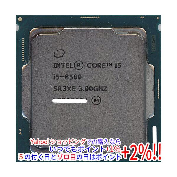 【商品名：】Core i5 8500 3.0GHz 9M LGA1151 65W SR3XE　／　【商品状態：】動作確認済みの中古品です。／ ／ ※中古品ですので、傷、汚れ等ある場合がございます。／ ご理解の上、ご検討お願いします。　／　【...
