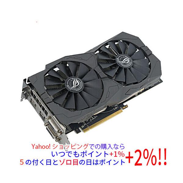 【商品名：】ASUS製グラボ ROG-STRIX-RX570-O4G-GAMING PCIExp 4GB　／　【商品状態：】動作確認済の中古品です。／ ／ ※中古品ですので、傷、汚れ等ある場合がございます。ご理解の上、ご検討お願いします。　...